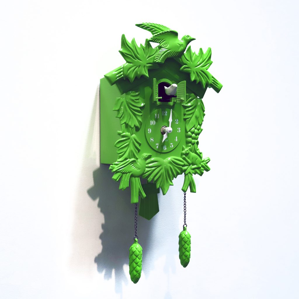 Cuckoo Clock – Green – Sales Decor